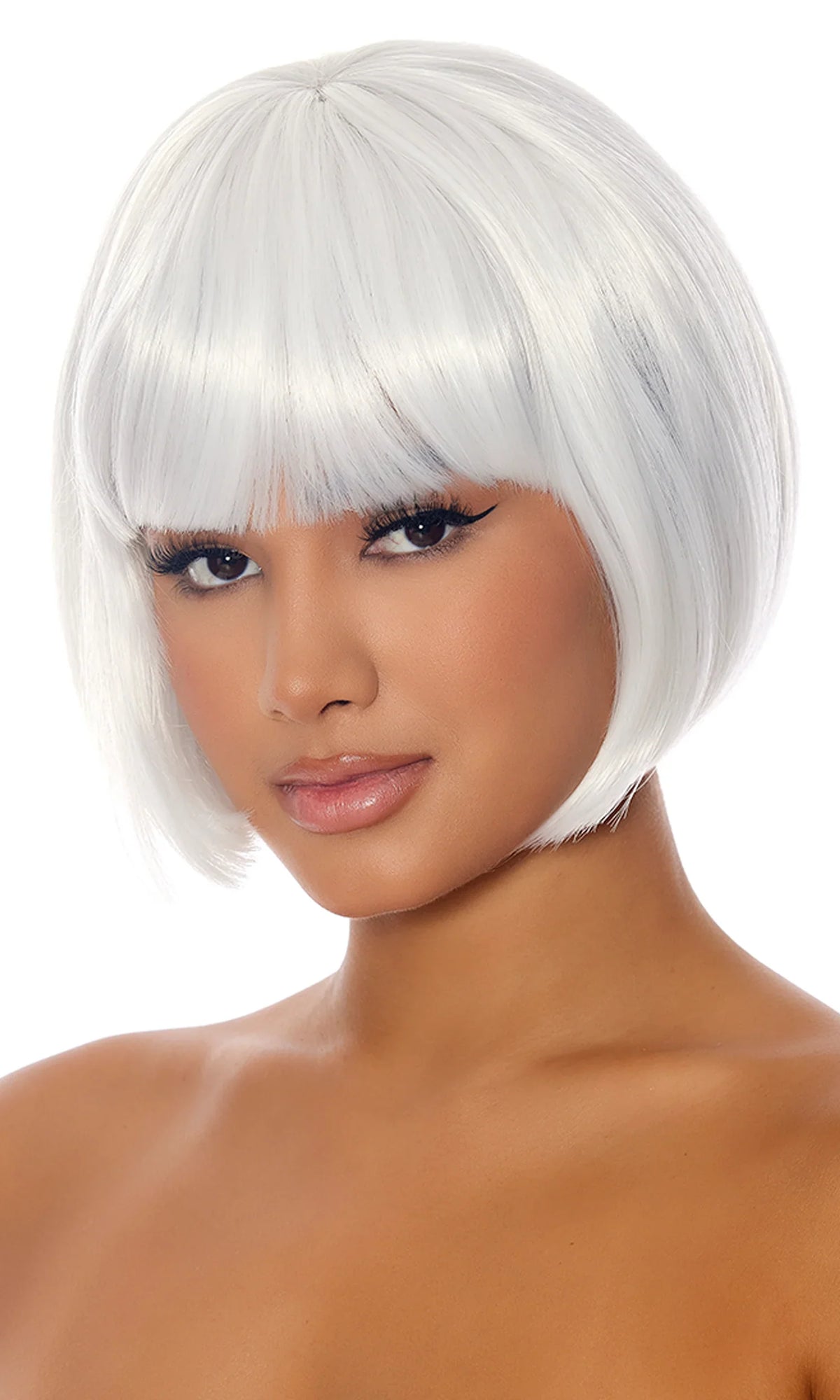 Colorful Bob Wigs with Bangs for Halloween Costume – Musotica.com