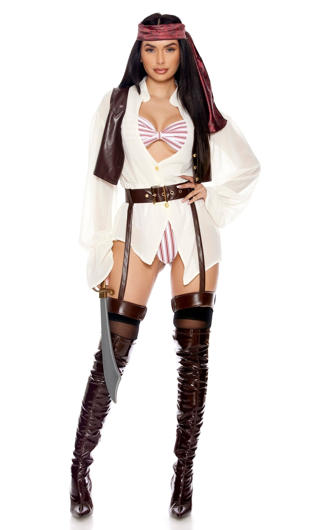 Sexy Caribbean Pirate Halloween Costume 1101