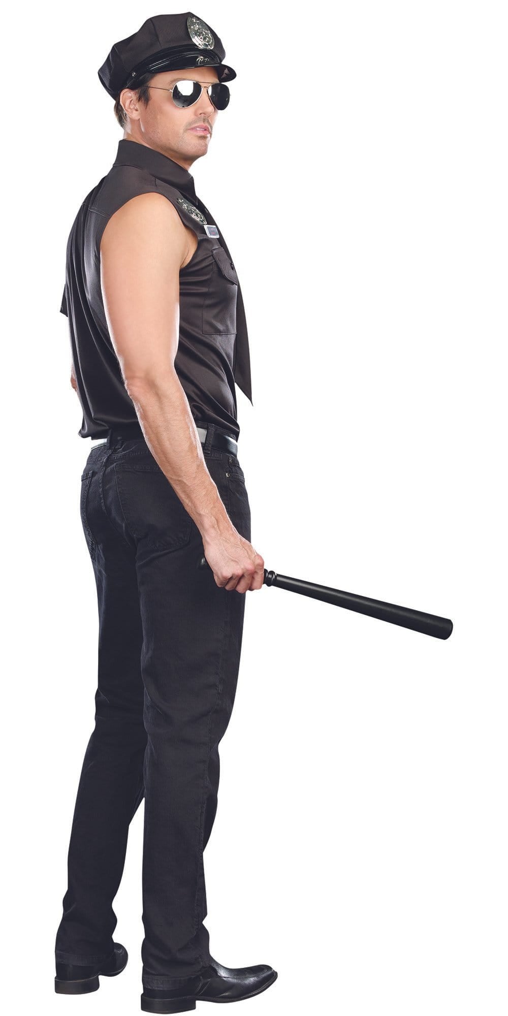 Sexy Dirty Cop Officer Ed Banger Men's Costume Musotica.com